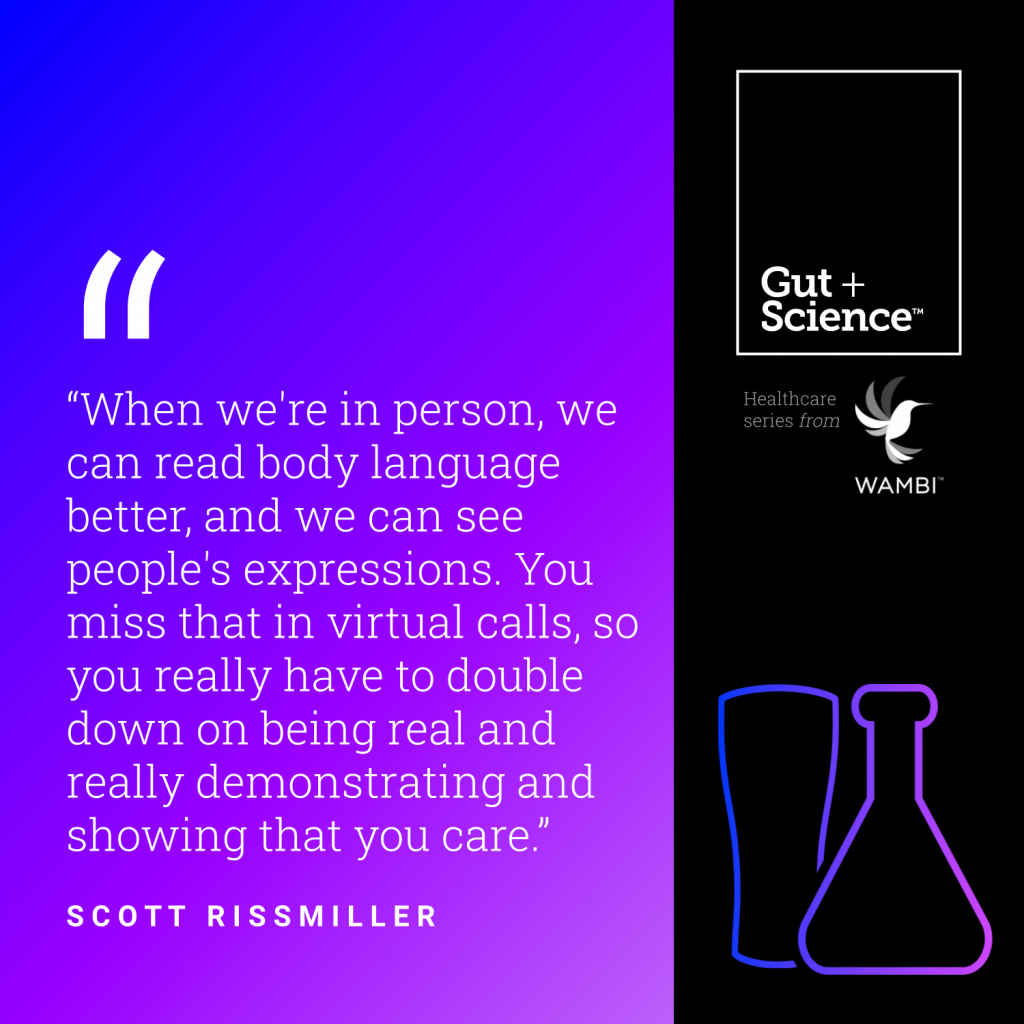 Gut+Science Podcast Healthcare Series: Dr. Scott Rissmiller